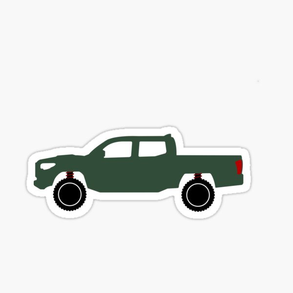 "Tacoma (Army Green)" Sticker for Sale by MaseRiley99 | Redbubble