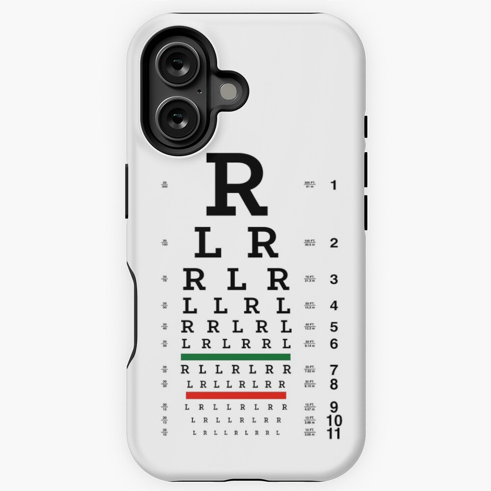 "Drummers Eye Chart" Sticker for Sale by thomasesmith | Redbubble