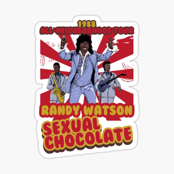 "Randy Watson" Sticker for Sale by nashejenck | Redbubble