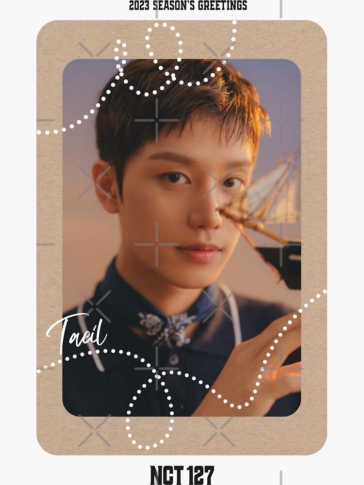 "NCT 127 2023 Season's Greetings (Taeil)" Sticker for Sale by smallkore ...