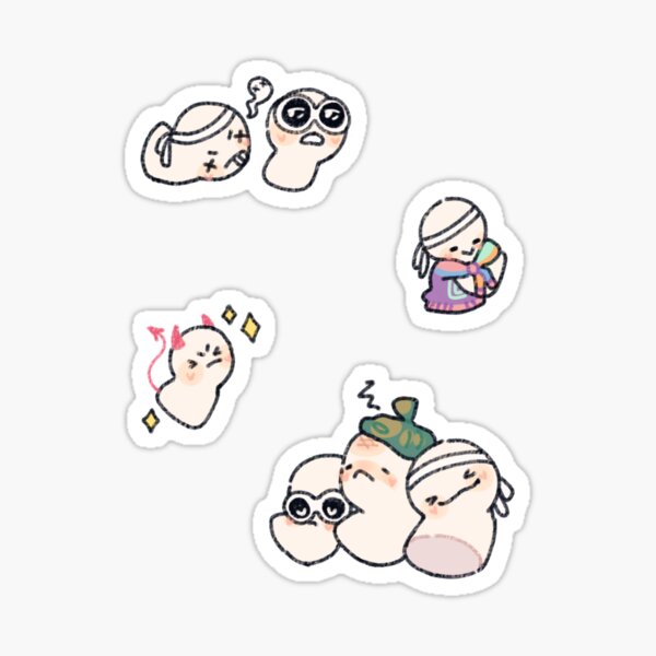 "dream team +Karl blobs " Sticker for Sale by Jun-hug | Redbubble