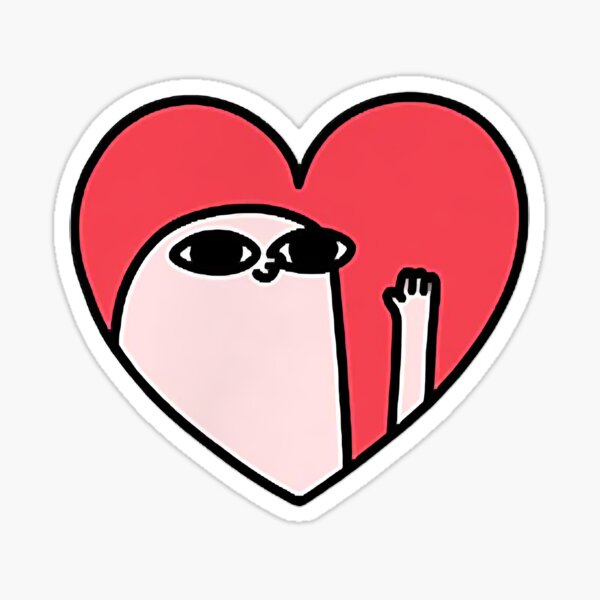"K.etnipz Heart Say Hello Cute" Sticker for Sale by horseford76 | Redbubble