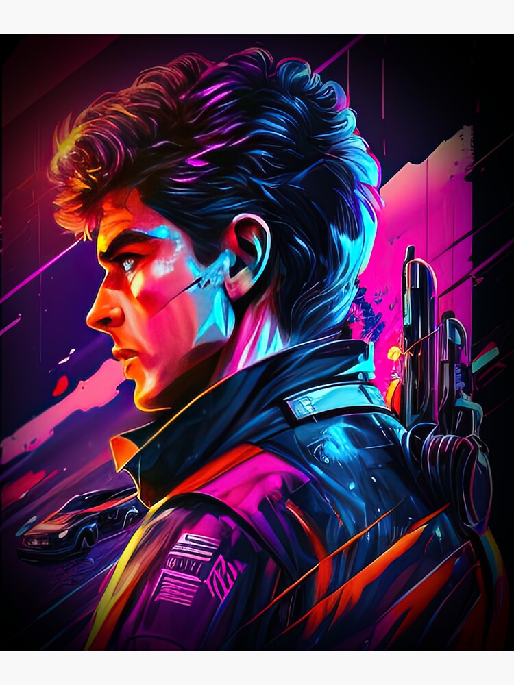 "Retrowave Synthwave 80s Design For The Eighties Music Lovers" Sticker ...
