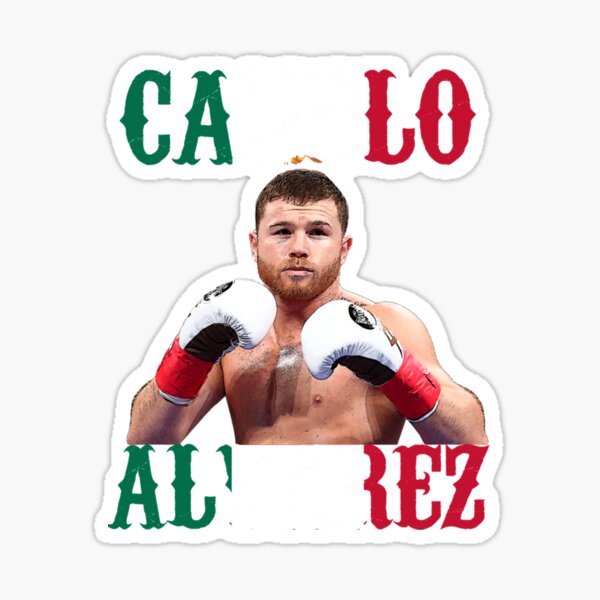 "Canelo Alvarez" Sticker for Sale by glenderige | Redbubble