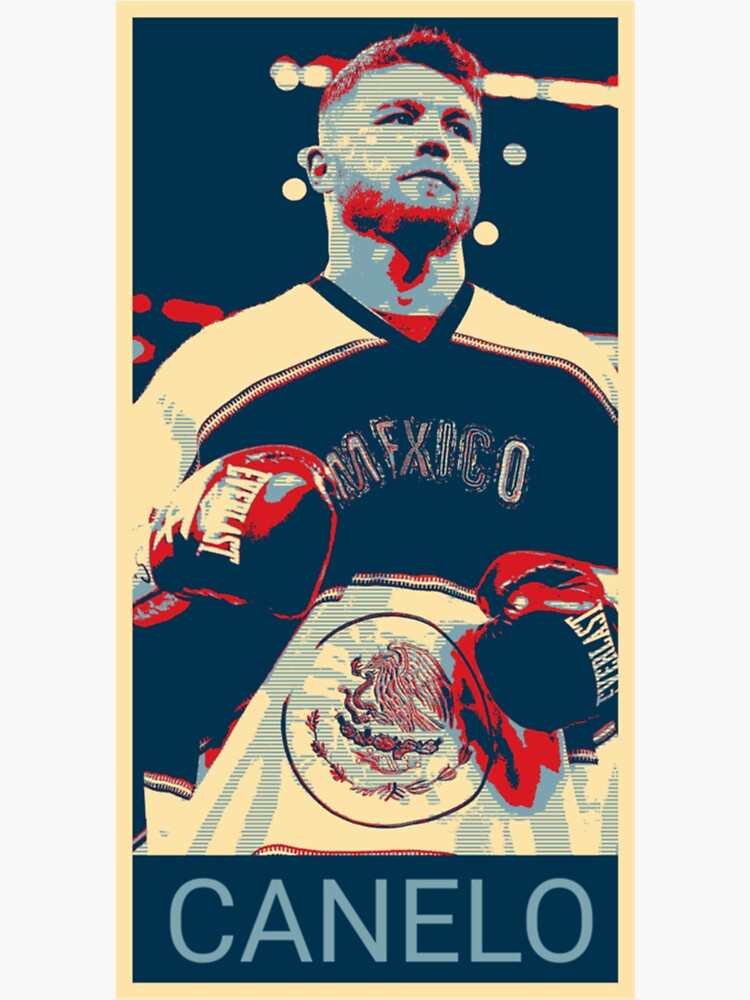 "Canelo Alvarez" Sticker for Sale by glenderige | Redbubble