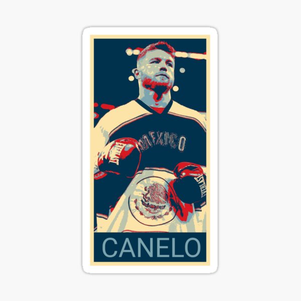 "Canelo Alvarez" Sticker for Sale by glenderige | Redbubble