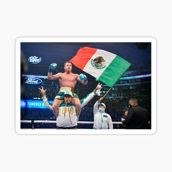 "Copy of Canelo Alvarez" Sticker for Sale by glenderige | Redbubble