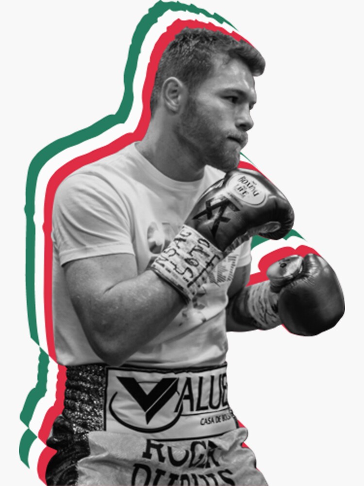 "Canelo Alvarez" Sticker for Sale by glenderige | Redbubble
