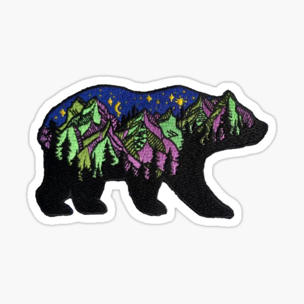 "Bear Sticker" Sticker for Sale by designolo | Redbubble
