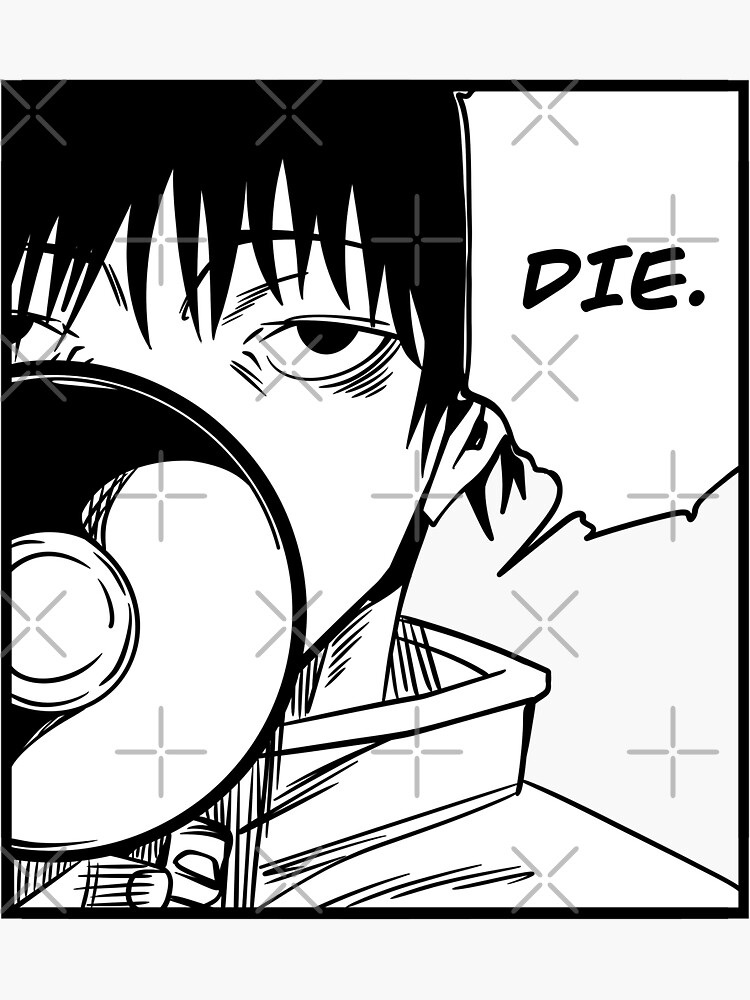 "Yuta Okkotsu Jjk Manga" Sticker for Sale by CIKSENSEN | Redbubble