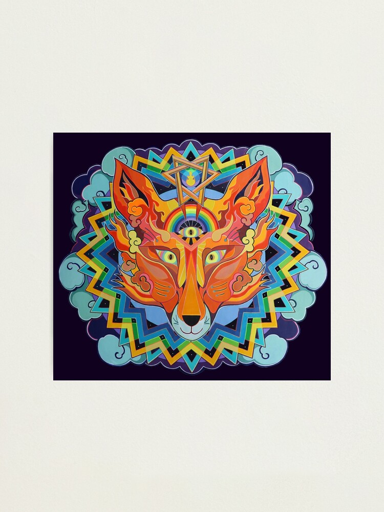 "Three Eyed Fox" Photographic Print for Sale by TheFrankBros | Redbubble