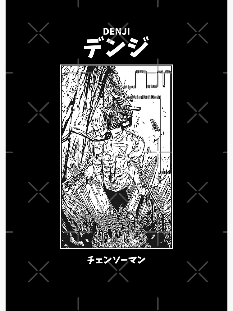 "Denji Chainsaw Man" Poster for Sale by KMSbyZet | Redbubble