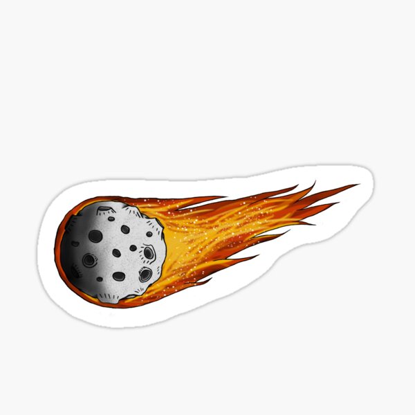 "Meteor " Sticker for Sale by Kbreaux56 | Redbubble