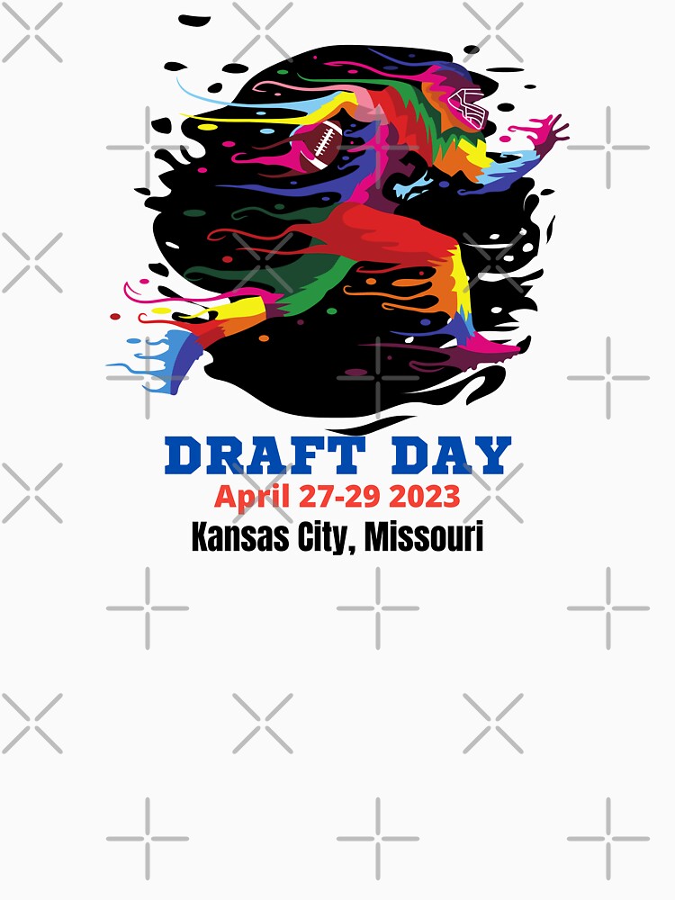 "Draft Day Football 2023" T-shirt for Sale by miyagifactory | Redbubble ...