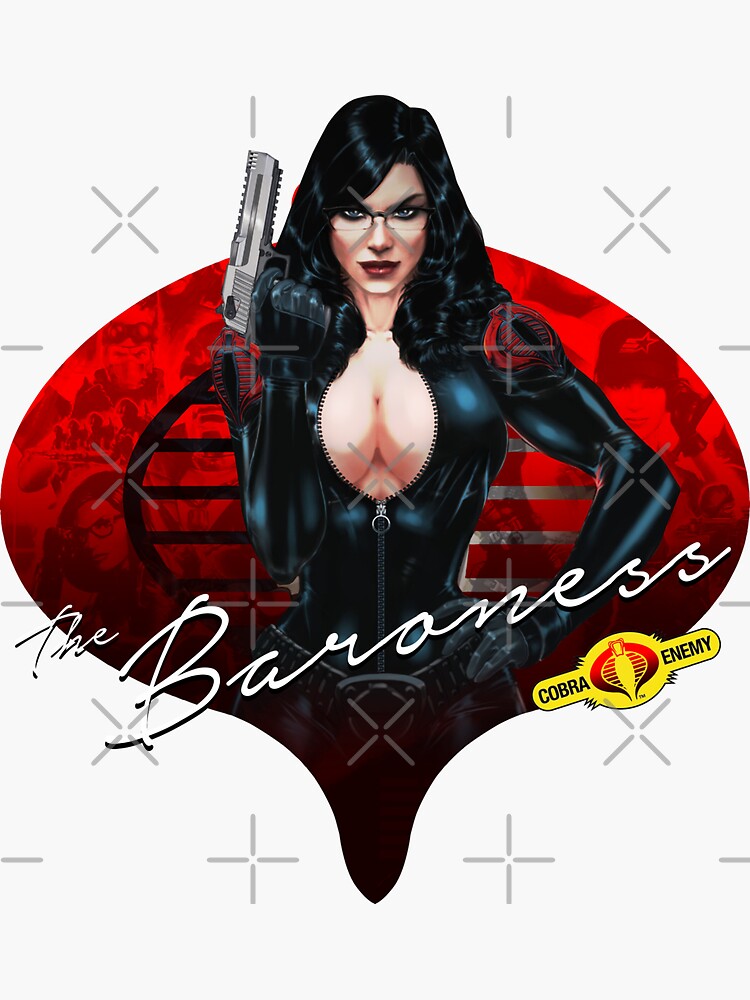 "The Baroness" Sticker for Sale by pixvox | Redbubble