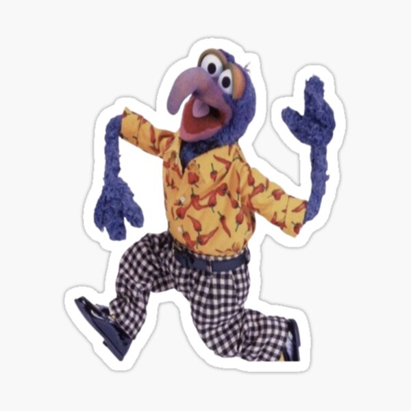 "Gonzo muppet gonzo muppet " Sticker for Sale by ADLERART2023 | Redbubble