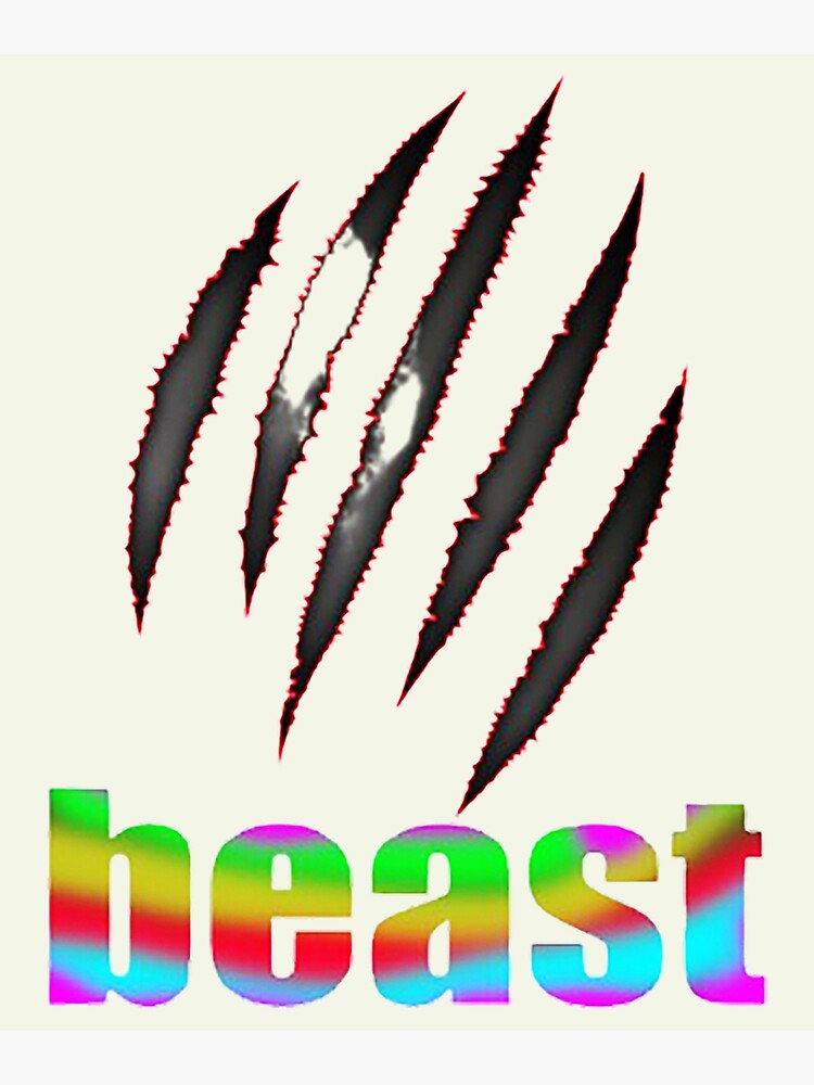 "Logo beast, fanny beast Tiger -" Postcard for Sale by PadLoveRed ...