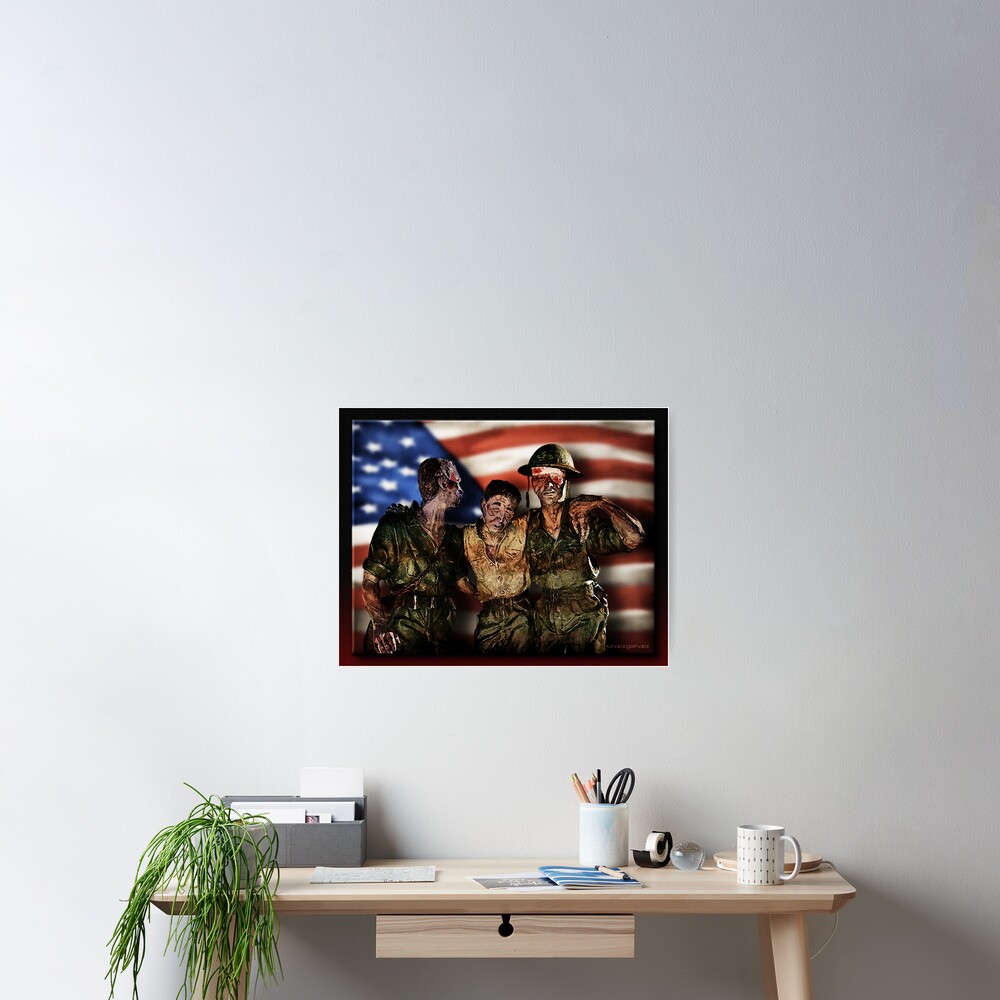 "Bataan Death March" Poster for Sale by rgerhard | Redbubble