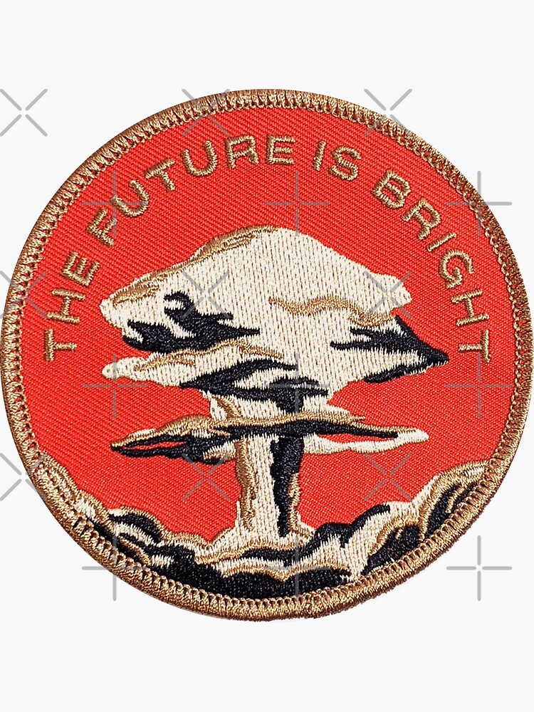 "The Future is Bright Sticker" Sticker for Sale by designolo | Redbubble