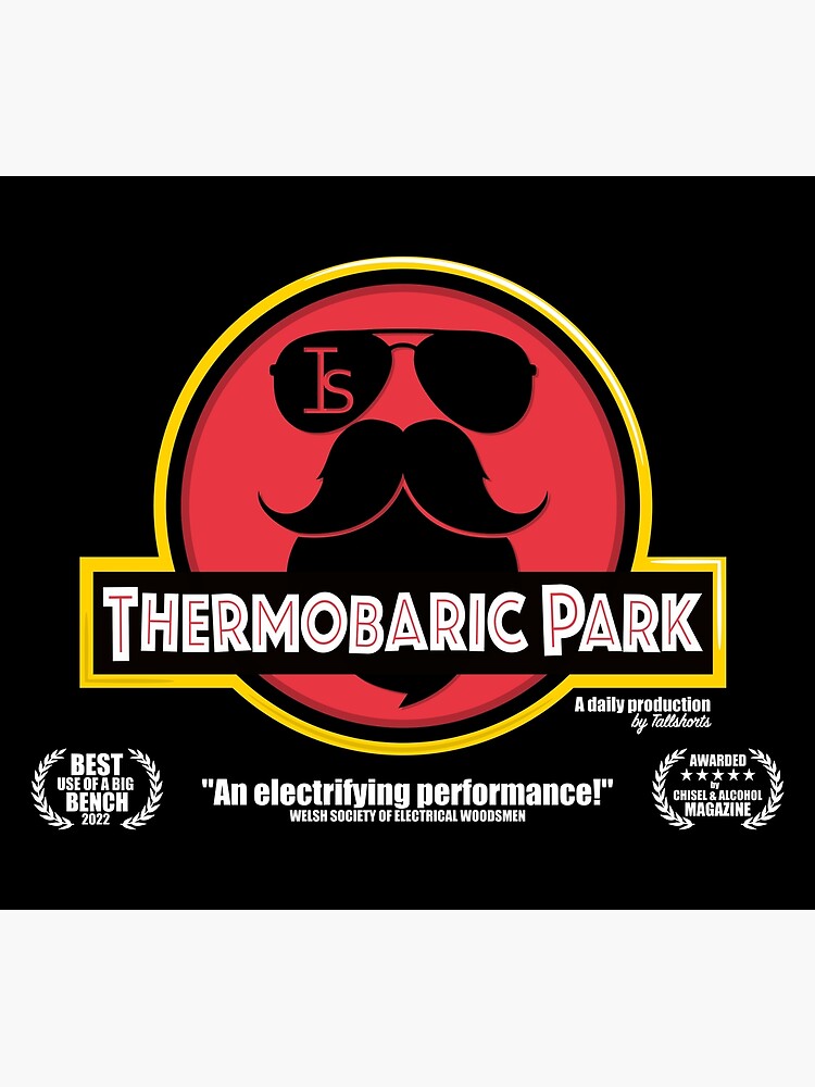 "Thermobaric Park" Poster for Sale by LightningArtTS | Redbubble