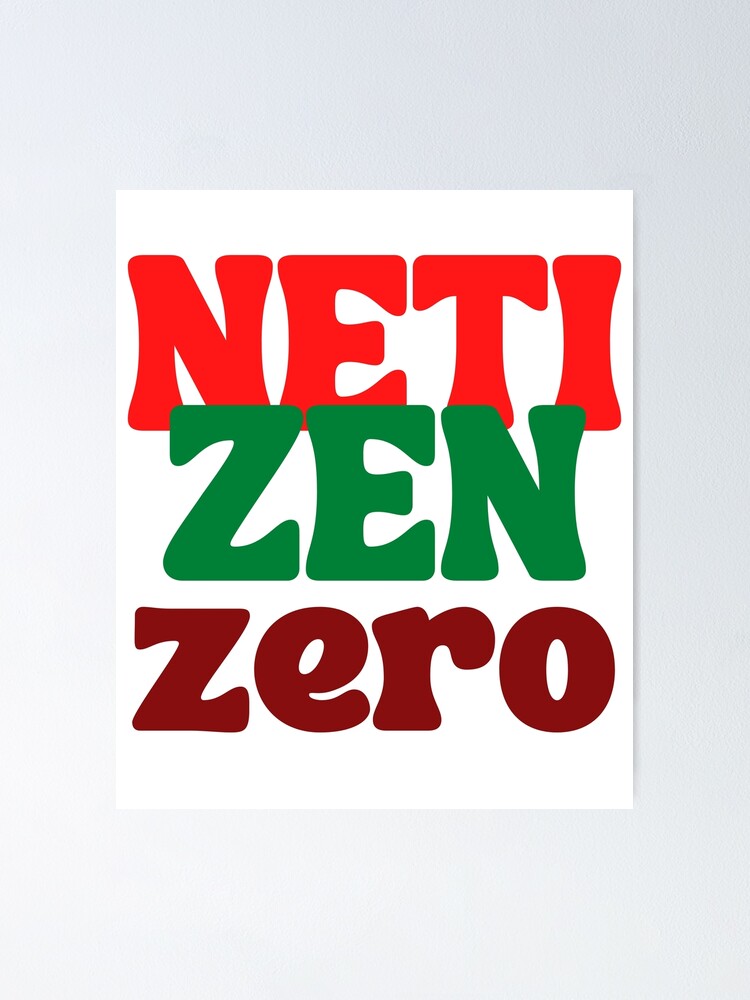 "Netizens" Poster for Sale by seriyusink69 | Redbubble