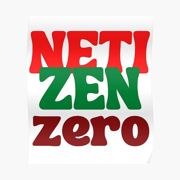 "Netizens" Poster for Sale by seriyusink69 | Redbubble