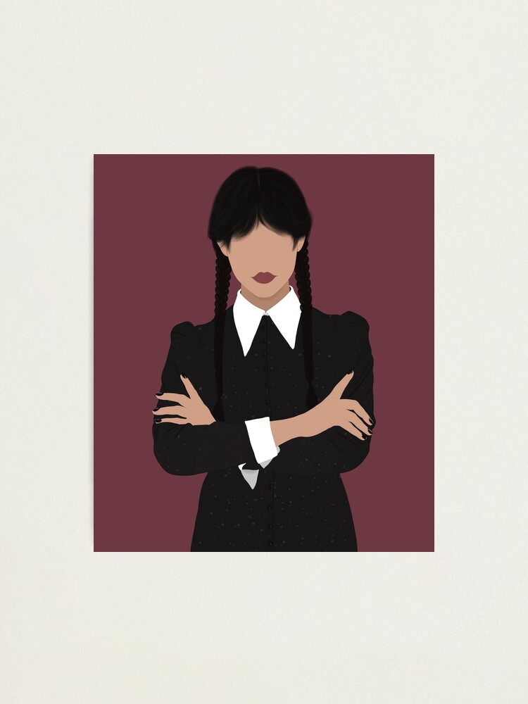 "Wednesday Addams Fan Art" Photographic Print for Sale by senaeksi ...