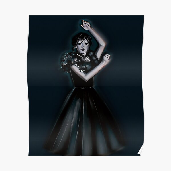 "Wednesday Friday Addams Dance II" Poster for Sale by xsaxsandra ...