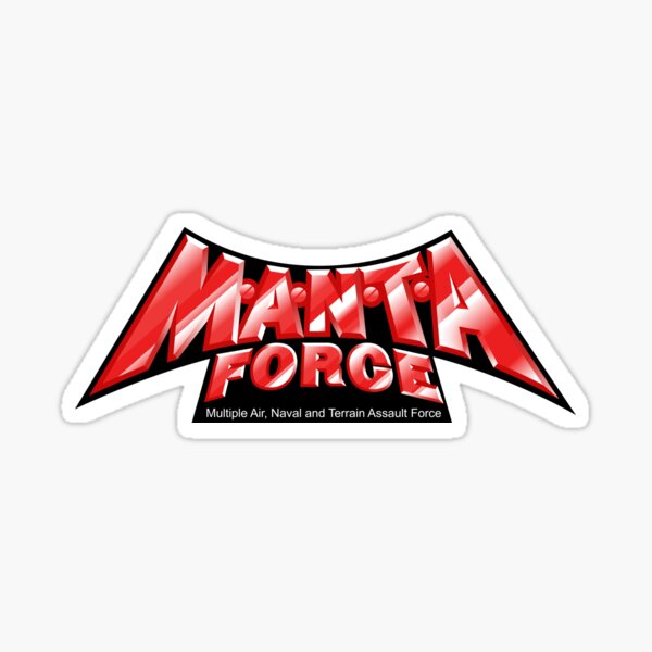 "Manta Force logo" Sticker for Sale by damomonkey | Redbubble