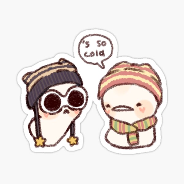 "Winter dnf" Sticker for Sale by Jun-hug | Redbubble