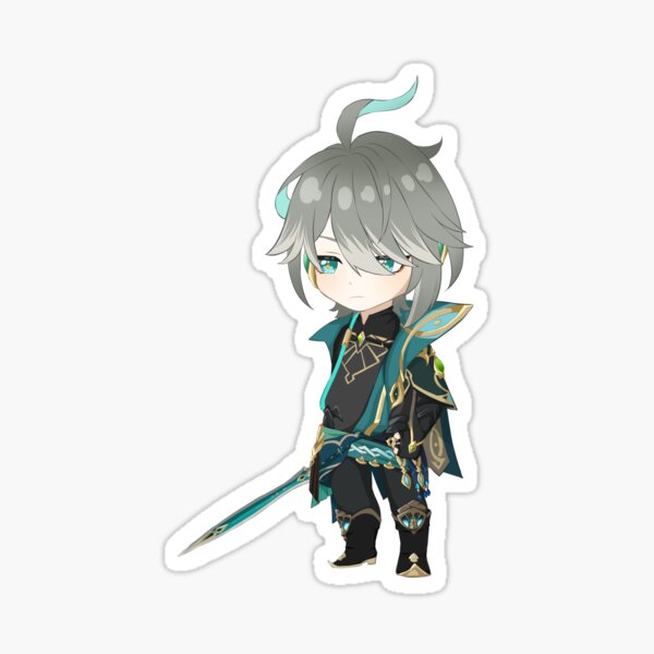 "Genshin Impact Alhaitham" Sticker for Sale by Somnus09 | Redbubble