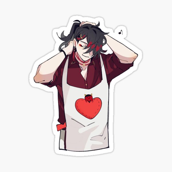 "Vox Akuma" Sticker for Sale by PaleorFish | Redbubble