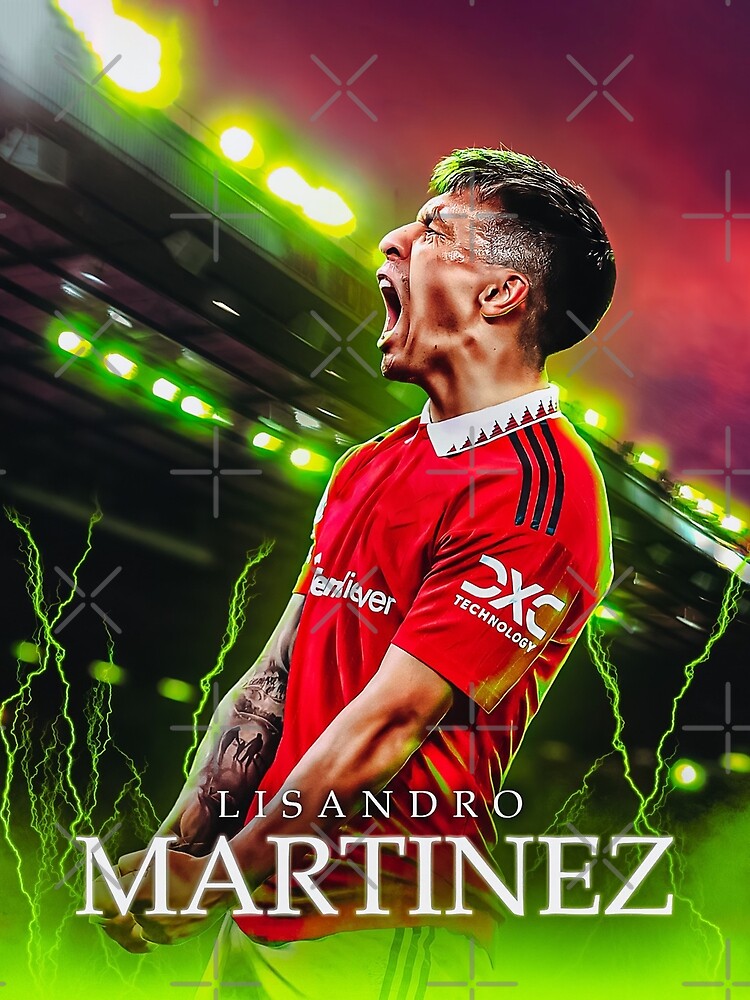 "LISANDRO MARTINEZ GOAL CELEBRATION" Poster for Sale by Shane-Art | Redbubble