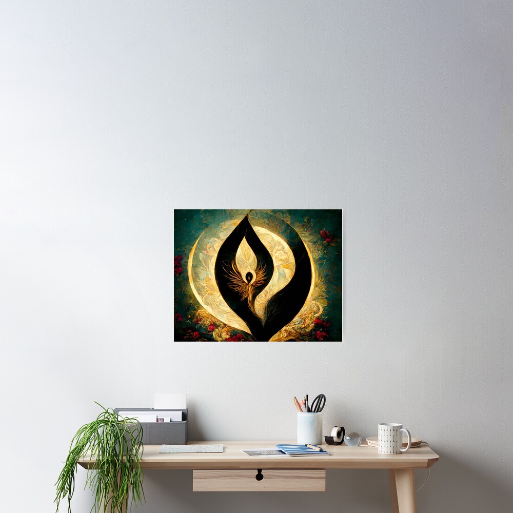 "The Golden Divine Feminine Shining - spiritual art spiritual artwork ...