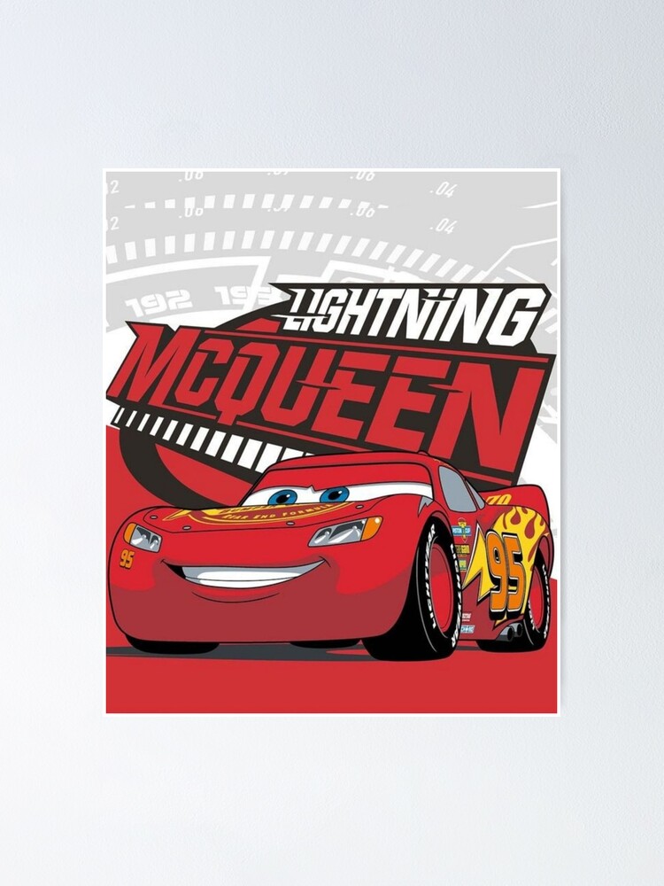 "Lightning Mcqueen " Poster for Sale by ALAnimes | Redbubble