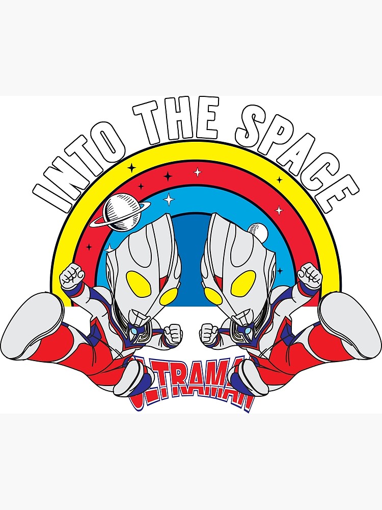 "Ultraman Cartoon Into The Space Japan Essential" Poster for Sale by ...
