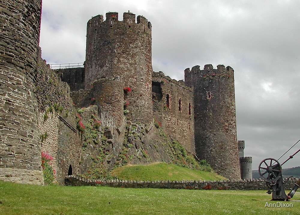 "Conway (Conwy) Castle (See Description)" by AnnDixon | Redbubble