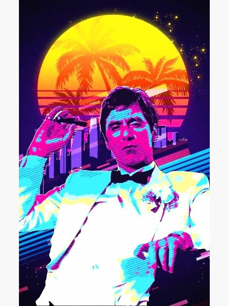 "Scarface" Sticker for Sale by ZAAAP | Redbubble
