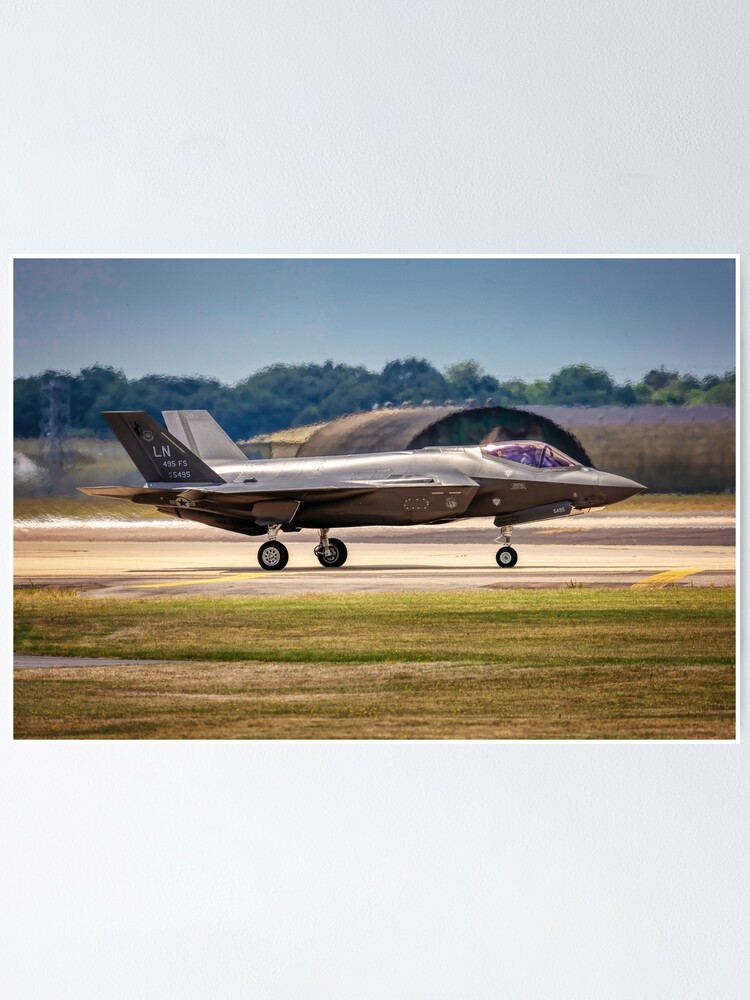 "Lockheed Martin F-35A Lightning II" Poster for Sale by derekbeattie ...