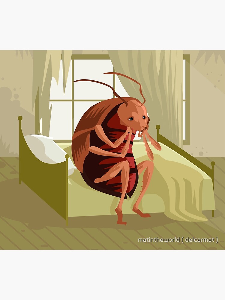 "kafka metamorphosis cockroach" Art Print by matintheworld | Redbubble