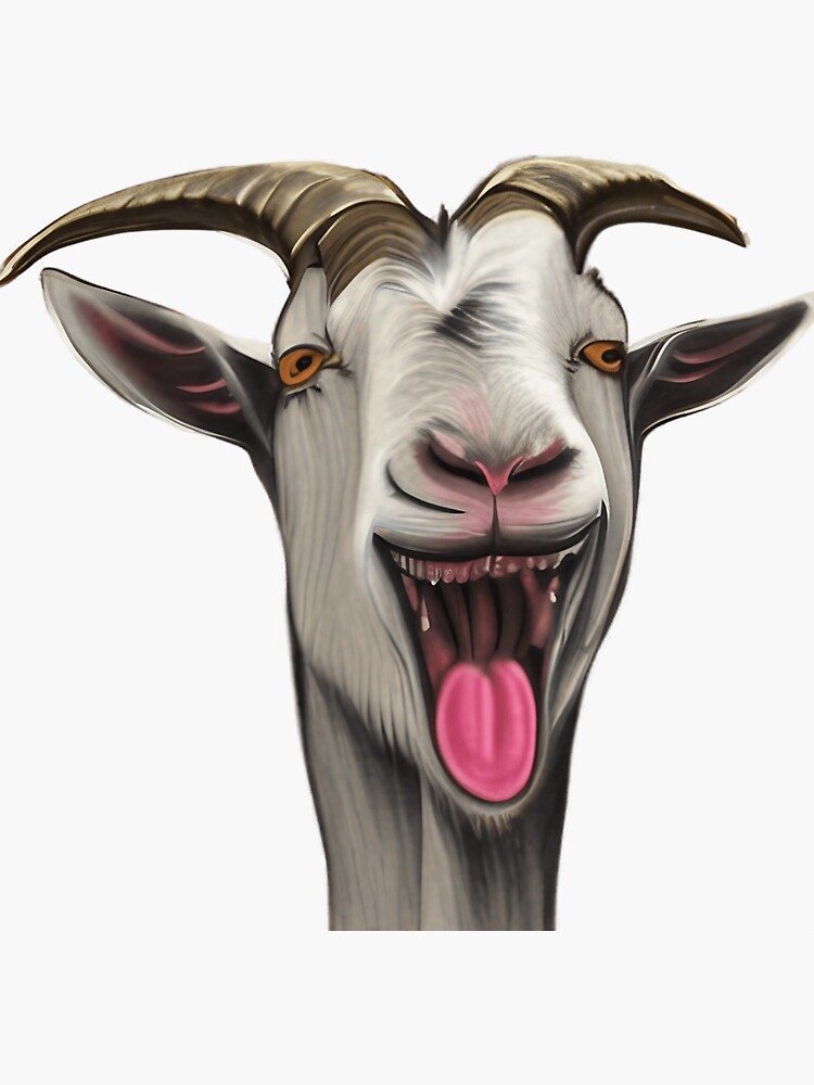 "Goat Simulator Classic" Sticker for Sale by Alex-JuJu | Redbubble