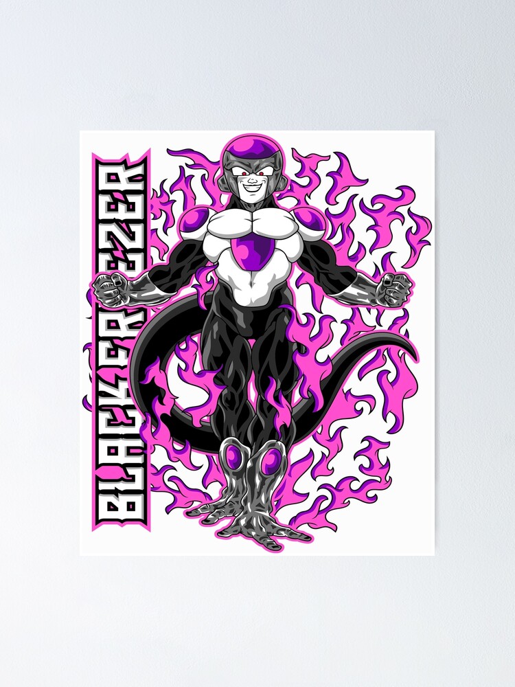 "Black Frieza" Poster for Sale by MANGA Crusade | Redbubble