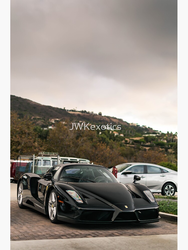 "Ferrari Enzo" Sticker for Sale by JWKexotics | Redbubble