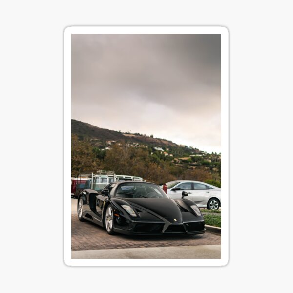 "Ferrari Enzo" Sticker for Sale by JWKexotics | Redbubble