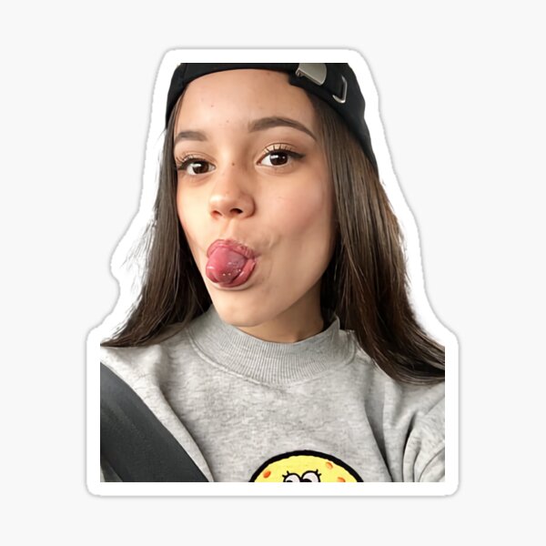 "Jenna Ortega" Sticker for Sale by foruart | Redbubble