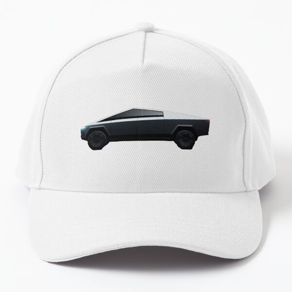 "Tesla cutout Cybertruck" Cap by TeslaMotion | Redbubble