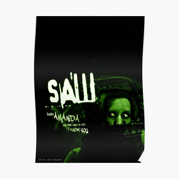 "Saw 2004 Poster" Poster for Sale by Lukeh01 | Redbubble