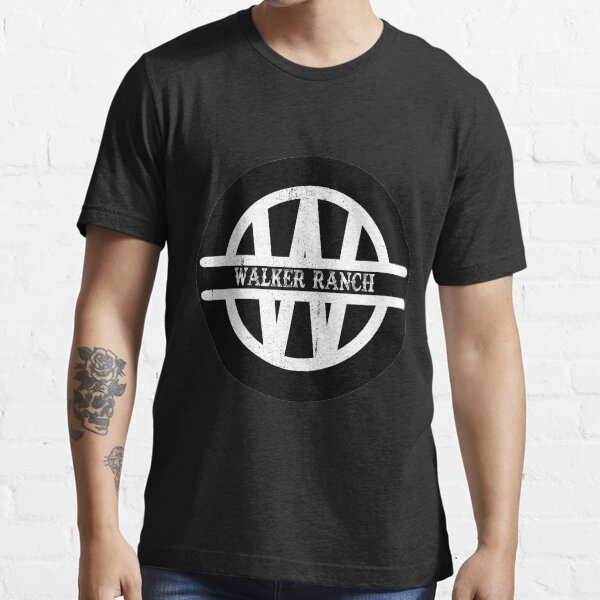 "Walker ranch logo white" T-shirt for Sale by proudofjarpad | Redbubble ...