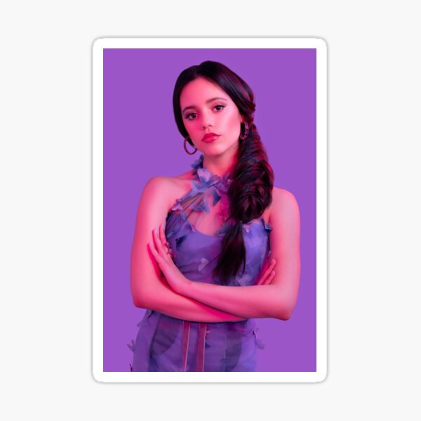 "Jenna Ortega" Sticker for Sale by foruart | Redbubble