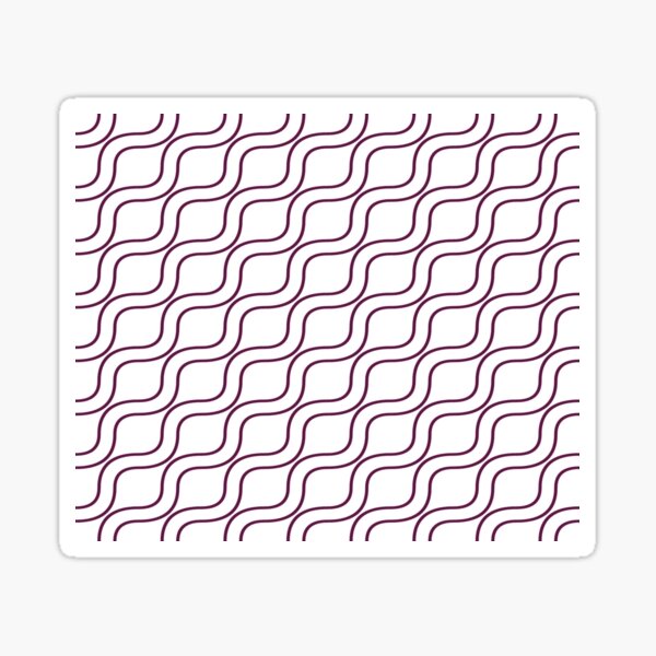 "Wavy Line" Sticker for Sale by vipul4u2u | Redbubble